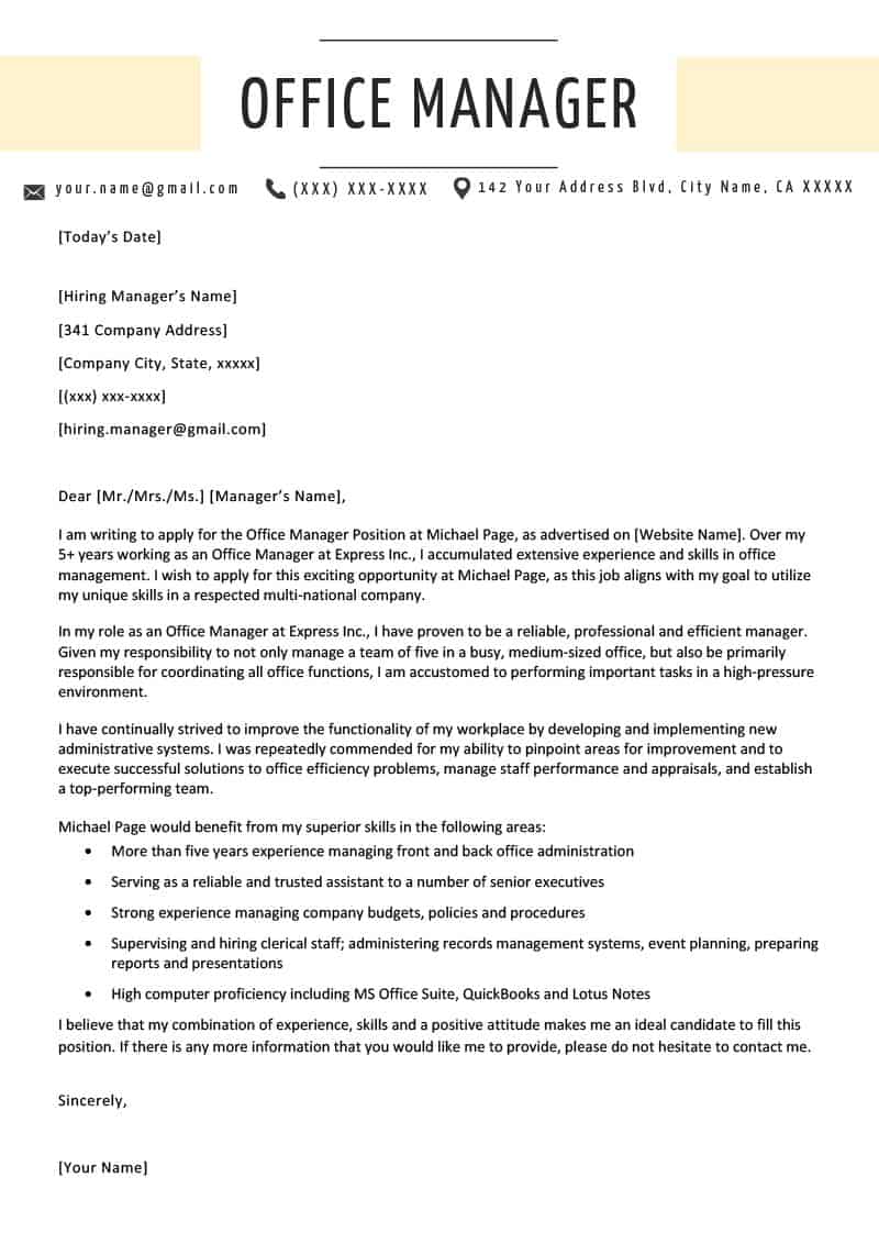 Professional Resume cover Letter Writing Services FREE 7 